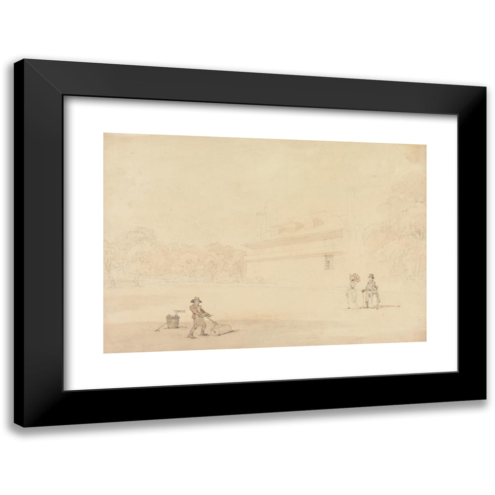 William Alexander 14x11 Black Modern Framed Museum Art Print Titled ...