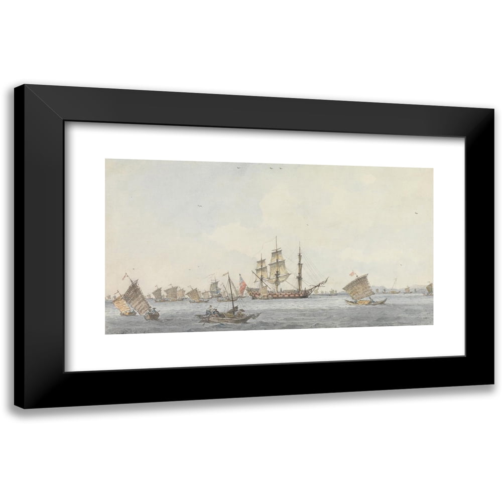 William Alexander 14x9 Black Modern Framed Museum Art Print Titled ...