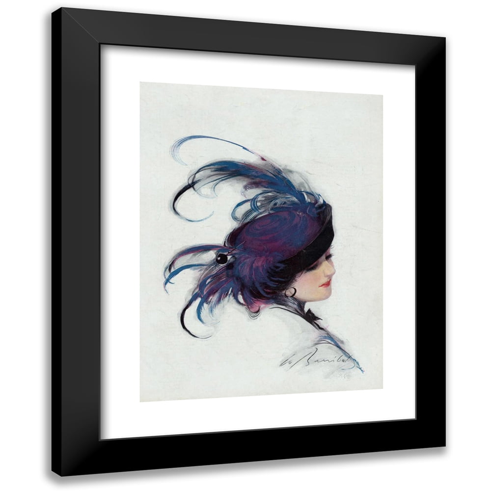 William Barribal 11x14 Black Modern Framed Museum Art Print Titled ...