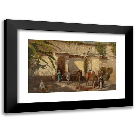 William Birdsall Gifford 14x11 Black Modern Framed Museum Art Print ...