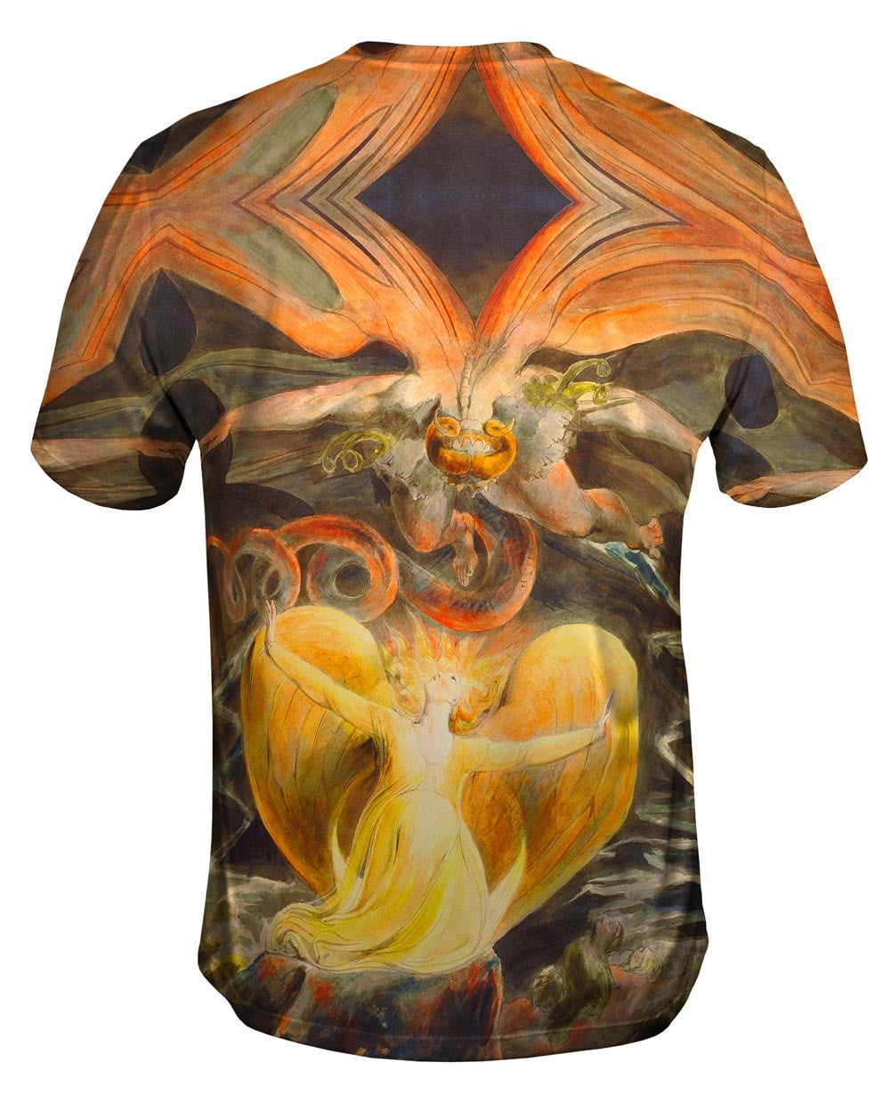 William Blake - Le Grand Dragon Rouge Et La Femme Vetue De Soleil 1805 ...