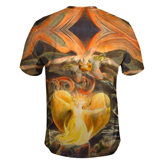 William Blake - Le Grand Dragon Rouge Et La Femme Vetue De Soleil 1805 ...