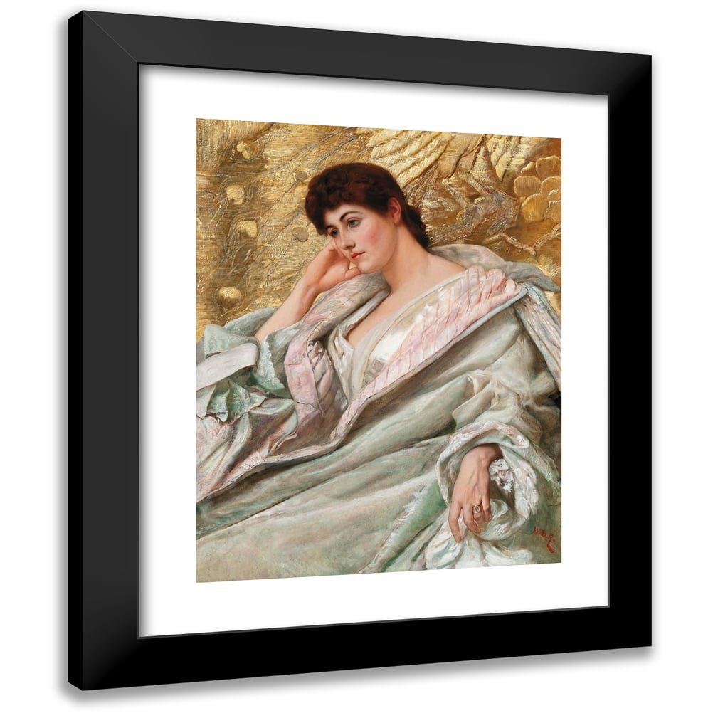 William Blake Richmond 12x14 Black Modern Framed Museum Art Print ...