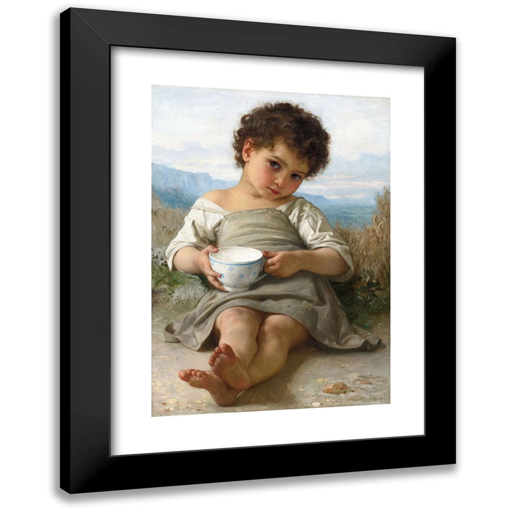 William Bouguereau 11x14 Black Modern Framed Museum Art Print Titled ...