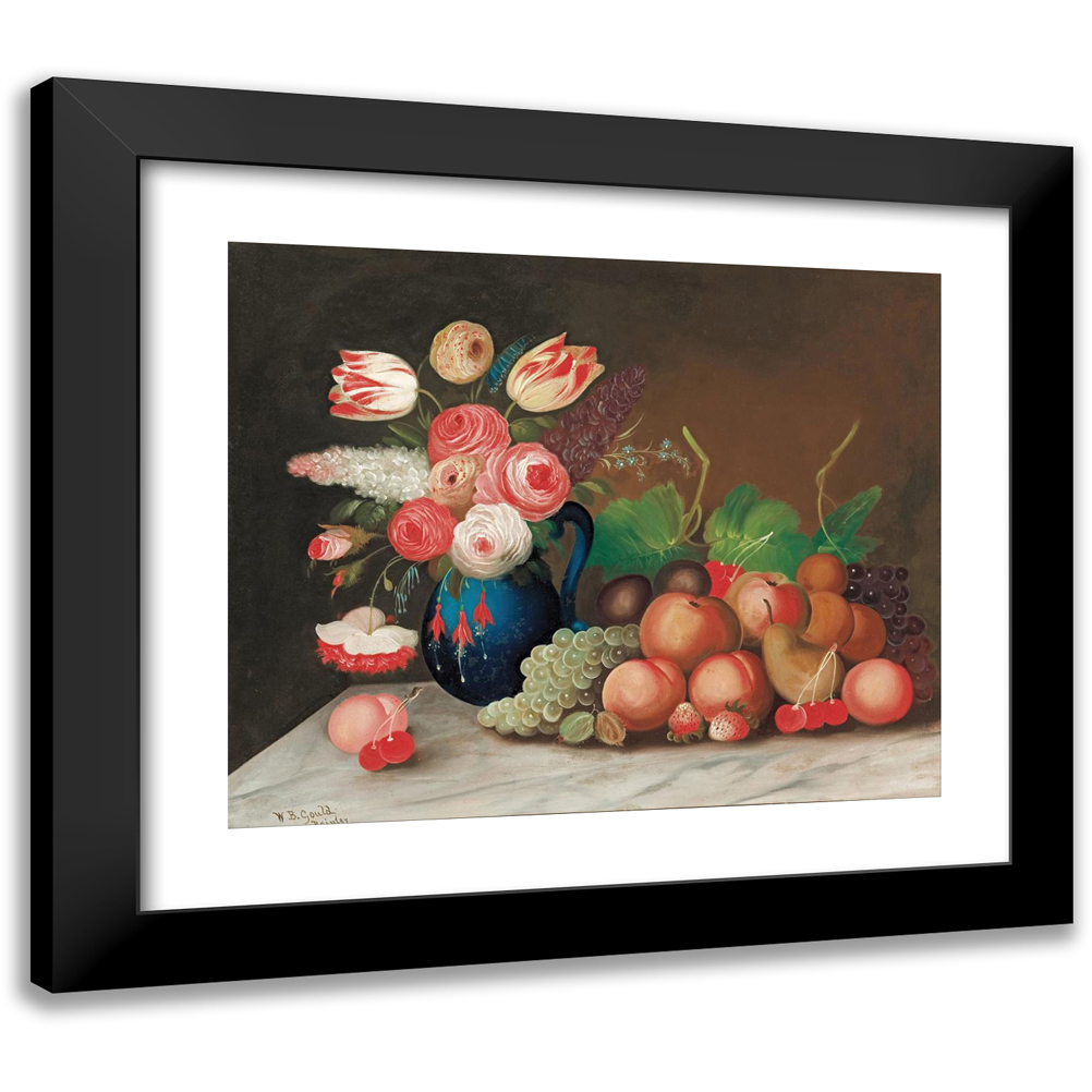 William Buelow Gould 14x12 Black Modern Framed Museum Art Print Titled ...