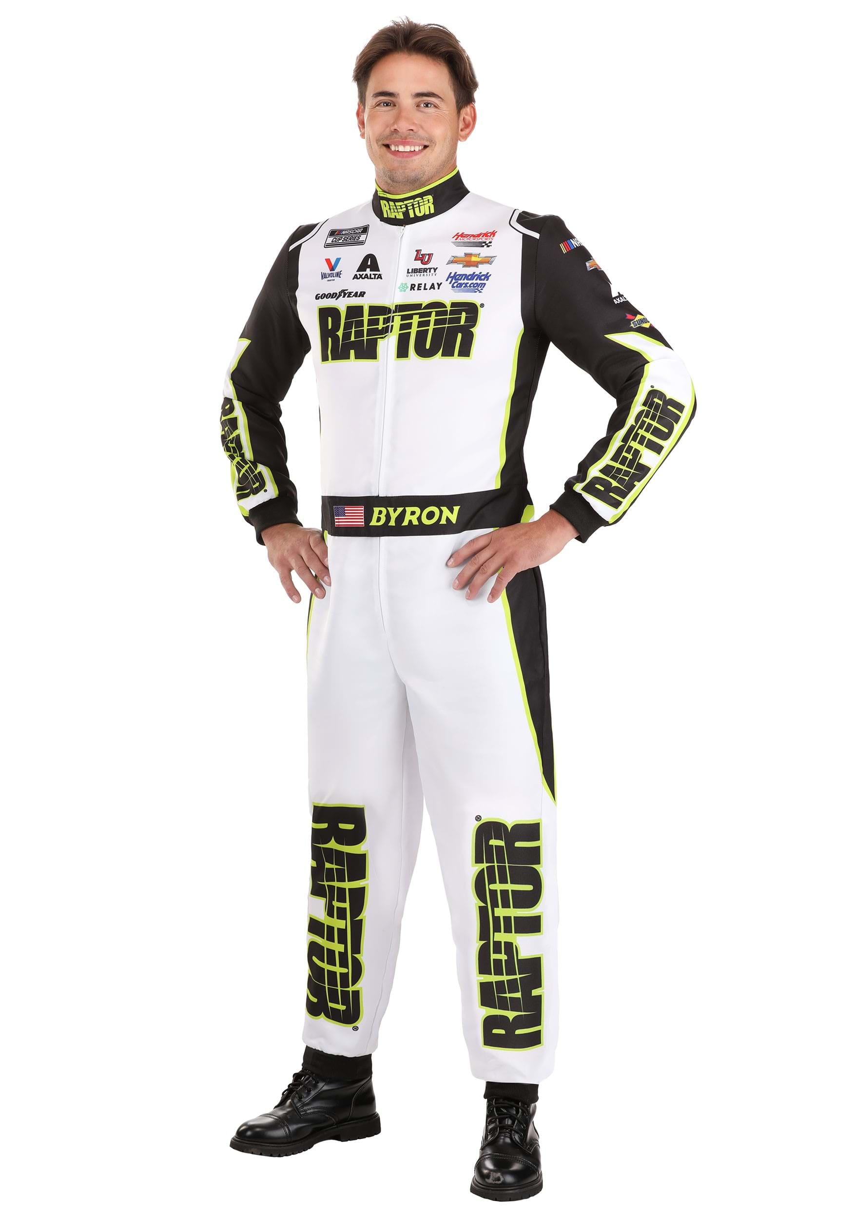 William Byron Raptor Uniform NASCAR Adult Costume - Walmart.com