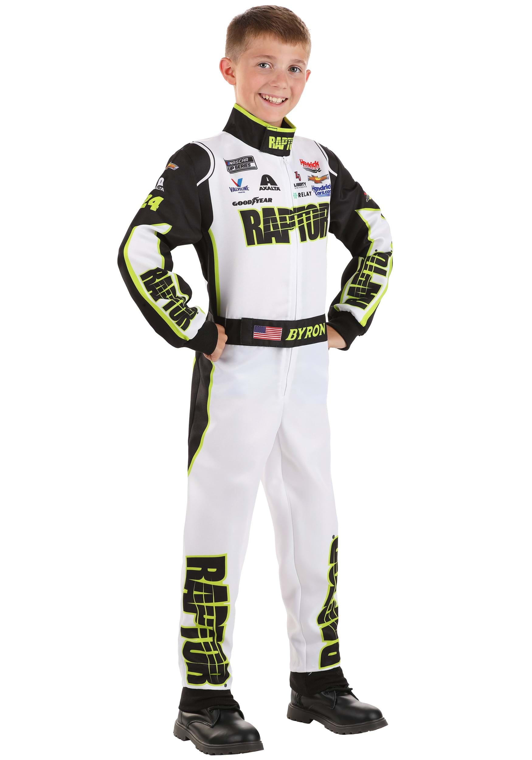 William Byron Raptor Uniform NASCAR Costume for Kids - Walmart.com