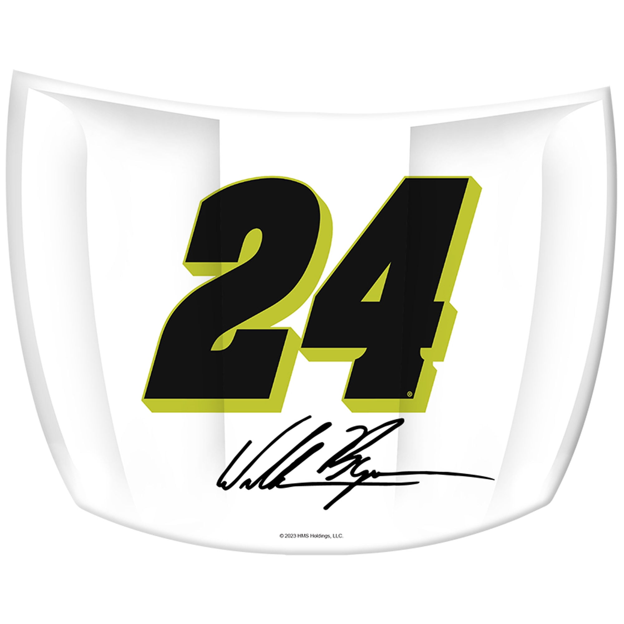 William Byron Signature Design 58" x 43" Car Hood Wall Sign - Walmart.com