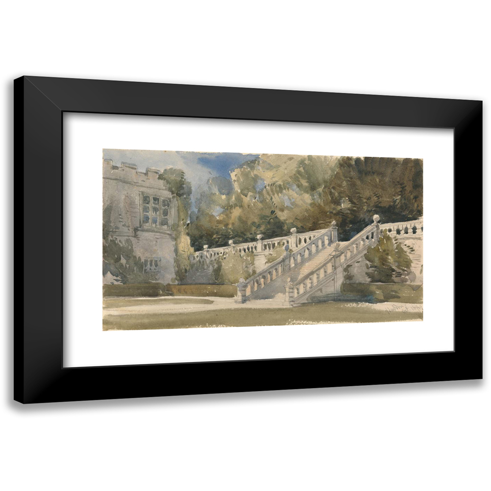 William Callow 18x12 Black Modern Framed Museum Art Print Titled ...