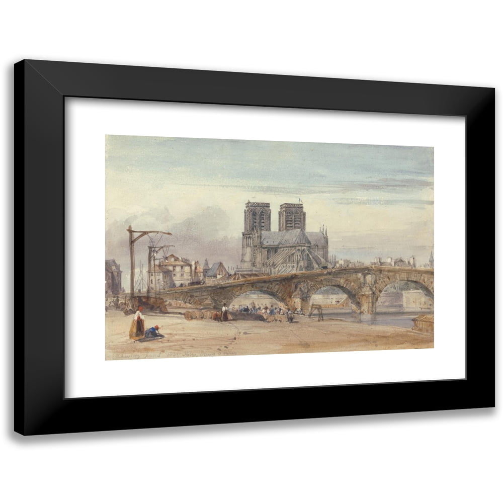 William Callow 18x14 Black Modern Framed Museum Art Print Titled ...