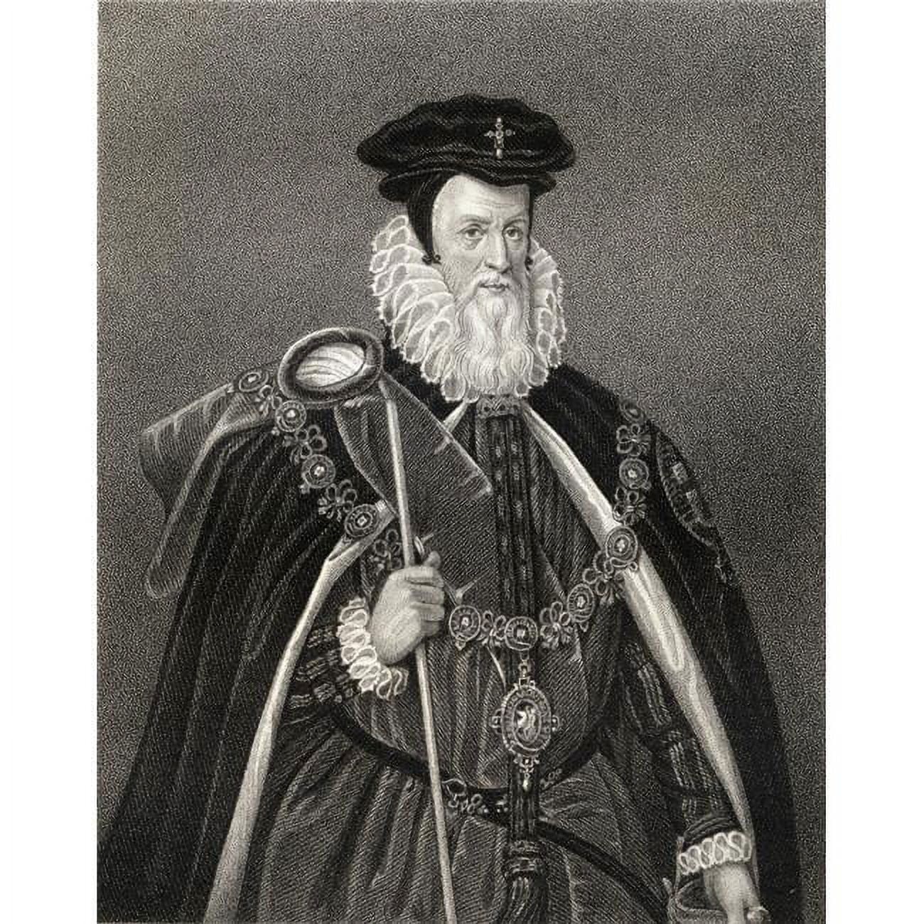 William Cecil 1St Baron of Burghley 1520-1598 English Statesman From ...