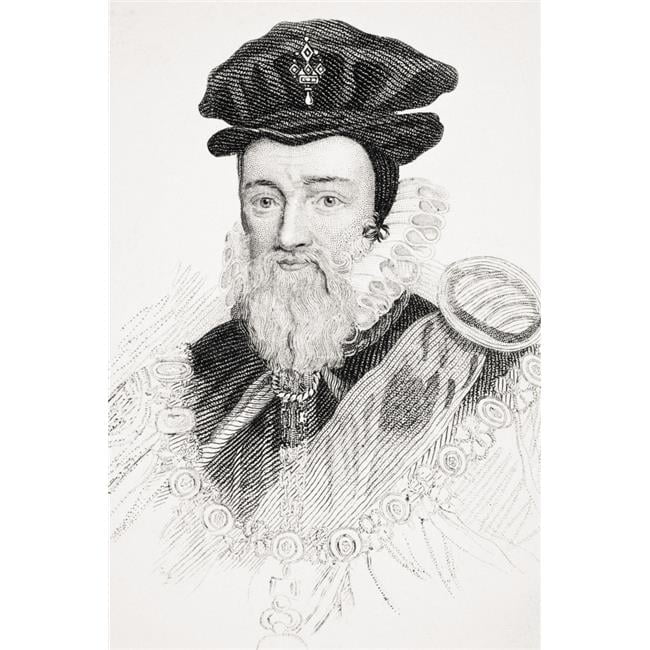 William Cecil 1St Baron of Burghley 1520-1598 English Statesman From ...