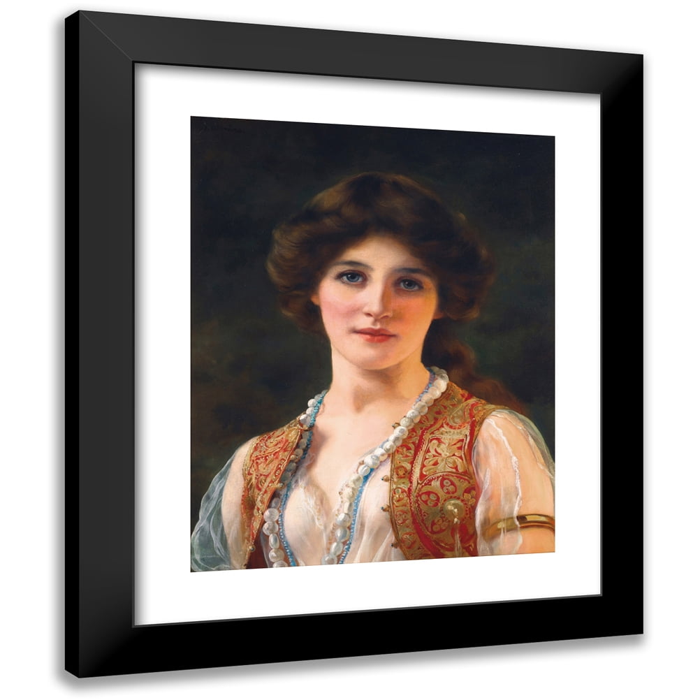 William Clarke Wontner 12x14 Black Modern Framed Museum Art Print ...