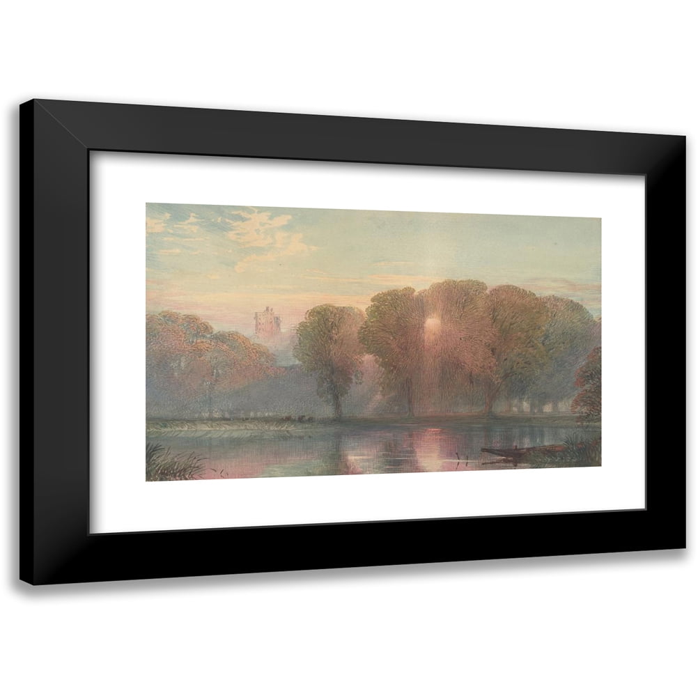 William Collingwood Smith 14x11 Black Modern Framed Museum Art Print ...