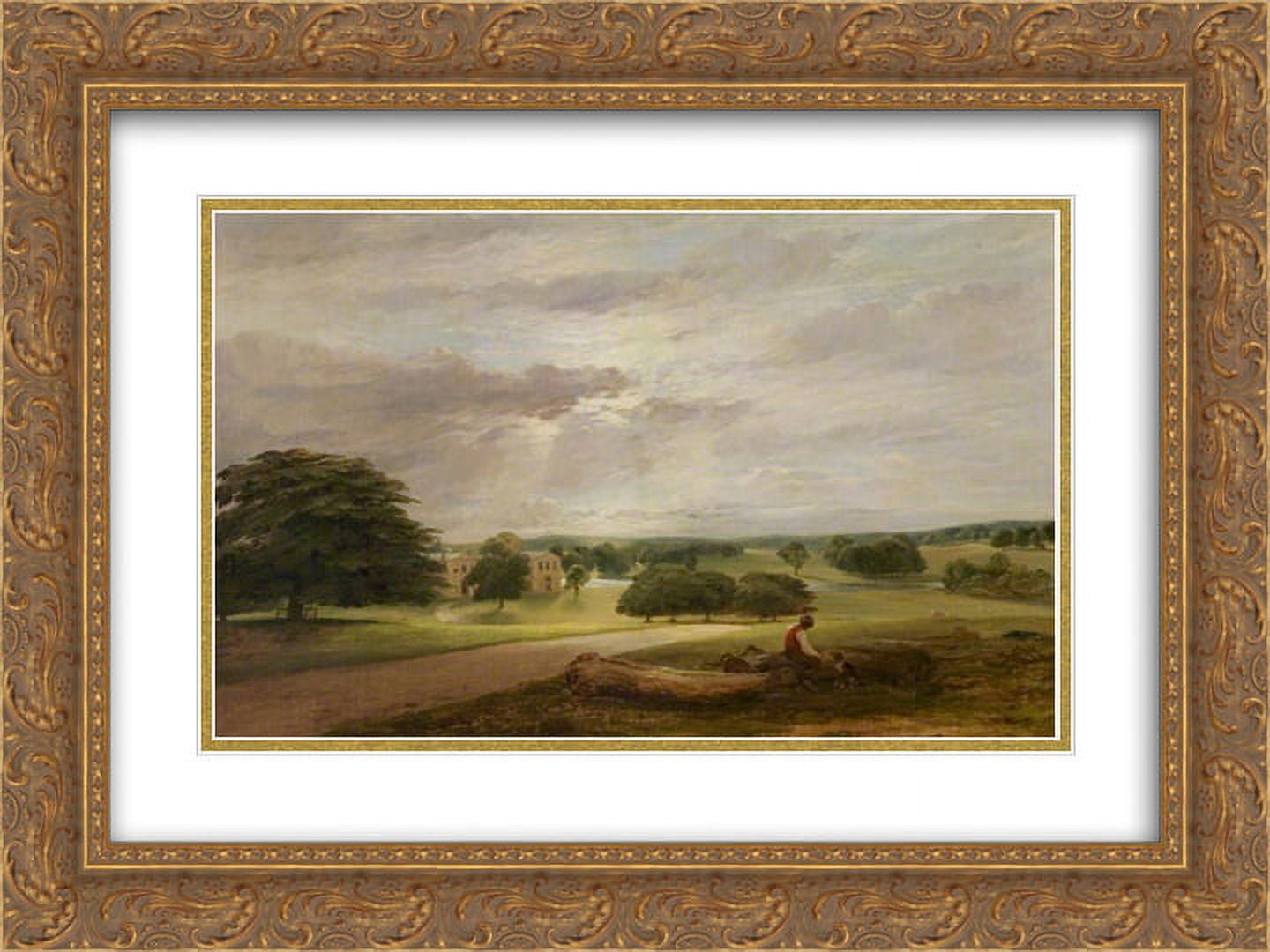 William Collins 2x Matted 24x20 Gold Ornate Framed Art Print 'The West ...
