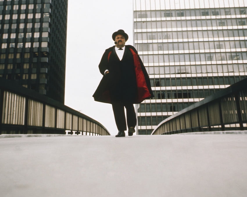 William Conrad In Cannon Smoking Pipe Publicity Portrait Century City ...