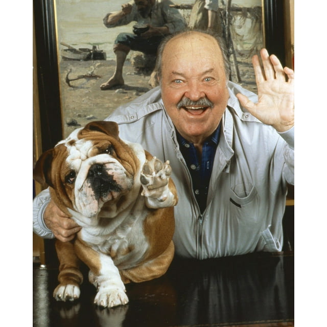 William Conrad In Jake And The Fatman Doing High-Five With Max The ...