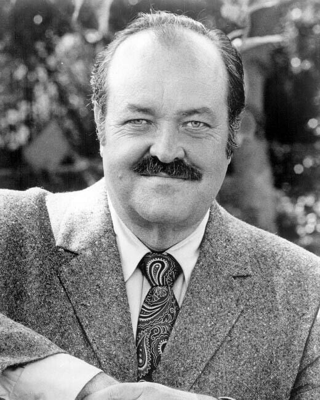 William Conrad smiles wearing suit and tie as Frank Cannon 24x30 inch ...