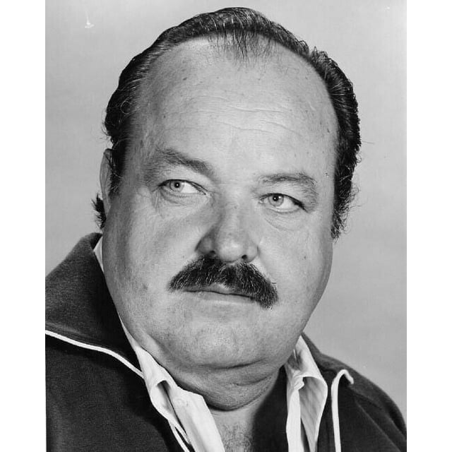 William Conrad studio portrait in casual jacket & shirt Cannon TV ...