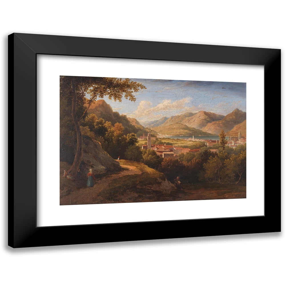 William Cowen 18x14 Black Modern Framed Museum Art Print Titled - View ...