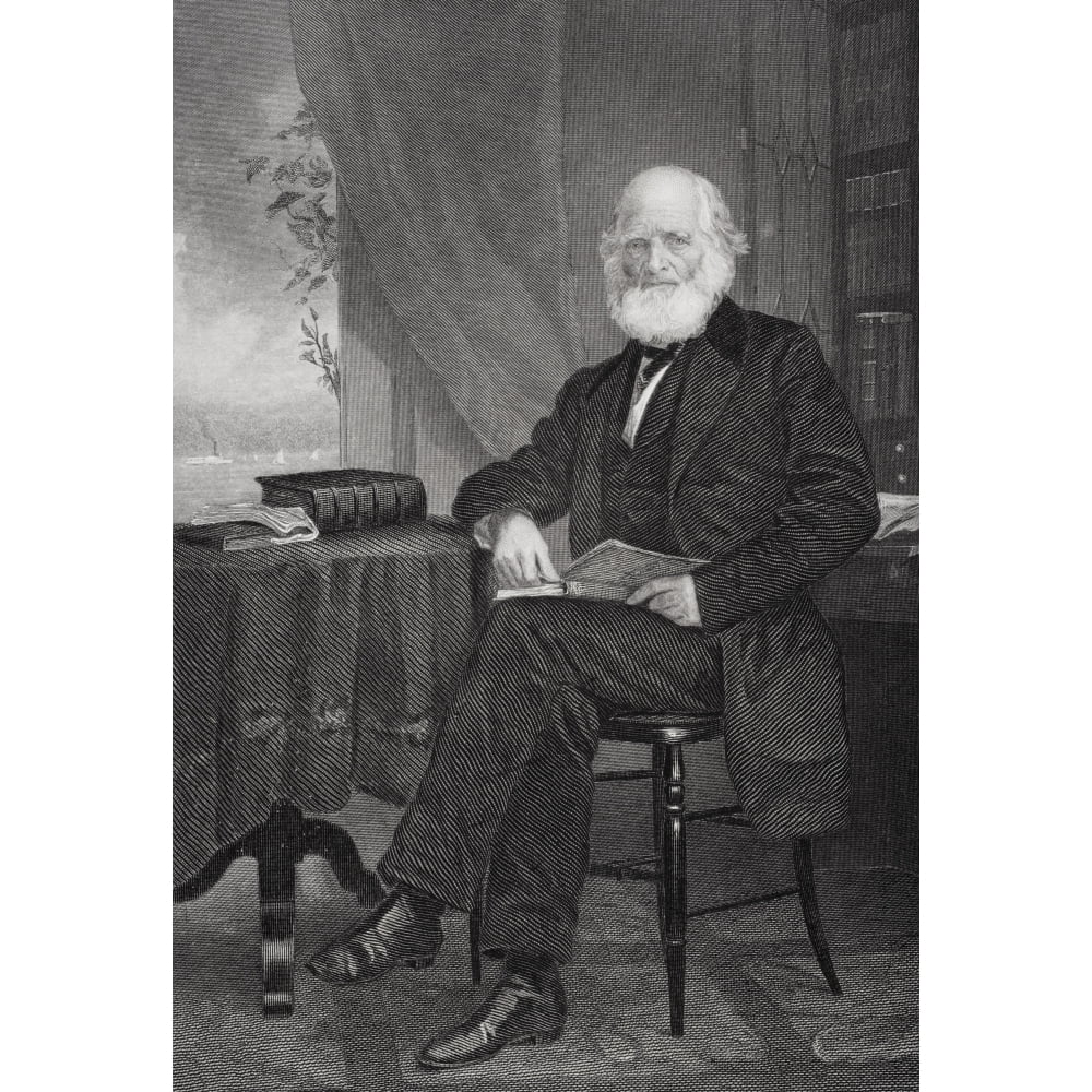 William Cullen Bryant 1794 1878. American Poet, Writer And For 50 Years Editor Of The New York ...