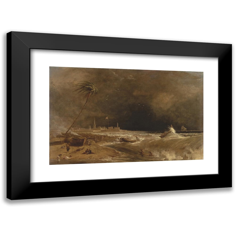 William Daniell 14x11 Black Modern Framed Museum Art Print Titled ...