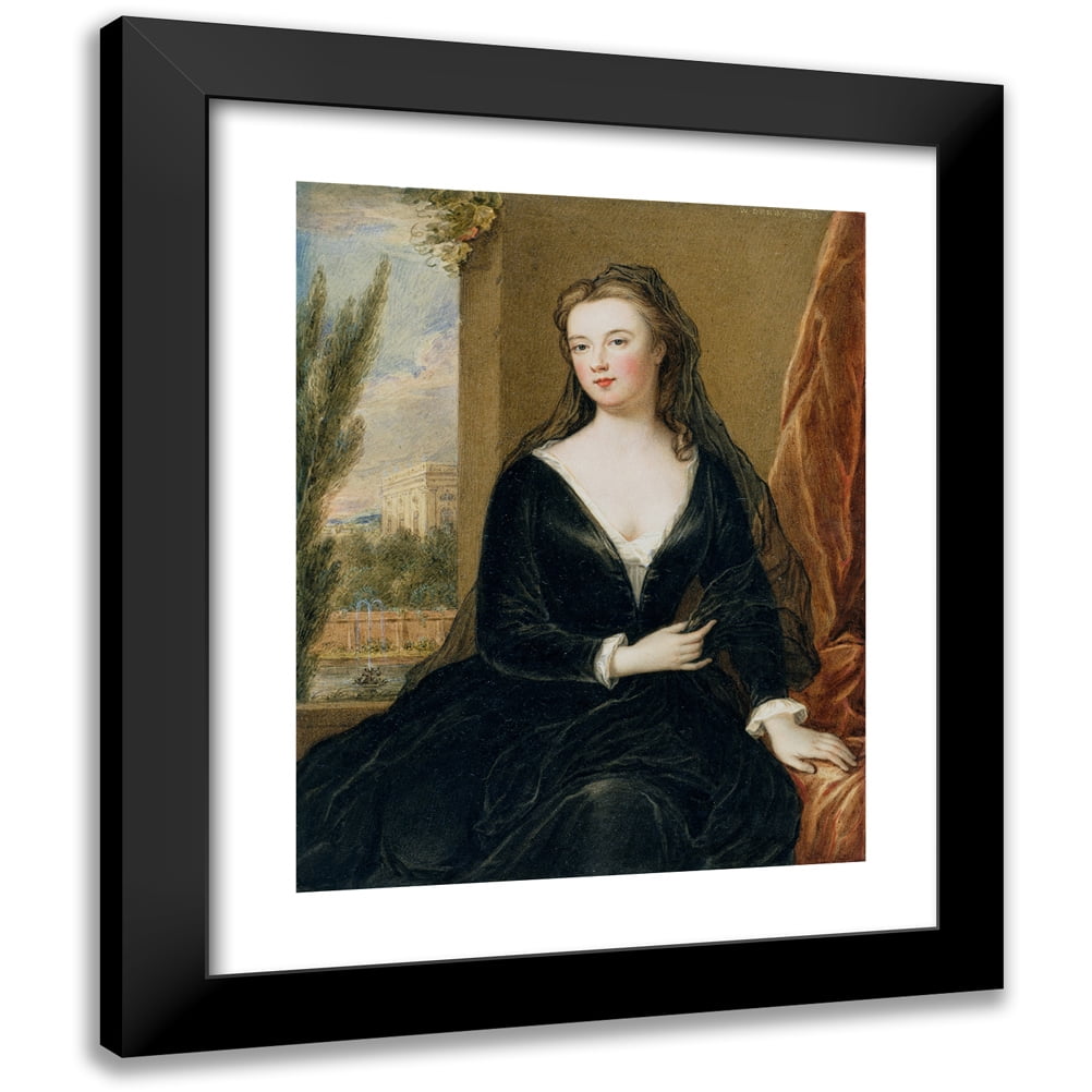 William Derby 12x14 Black Modern Framed Museum Art Print Titled - Sarah ...