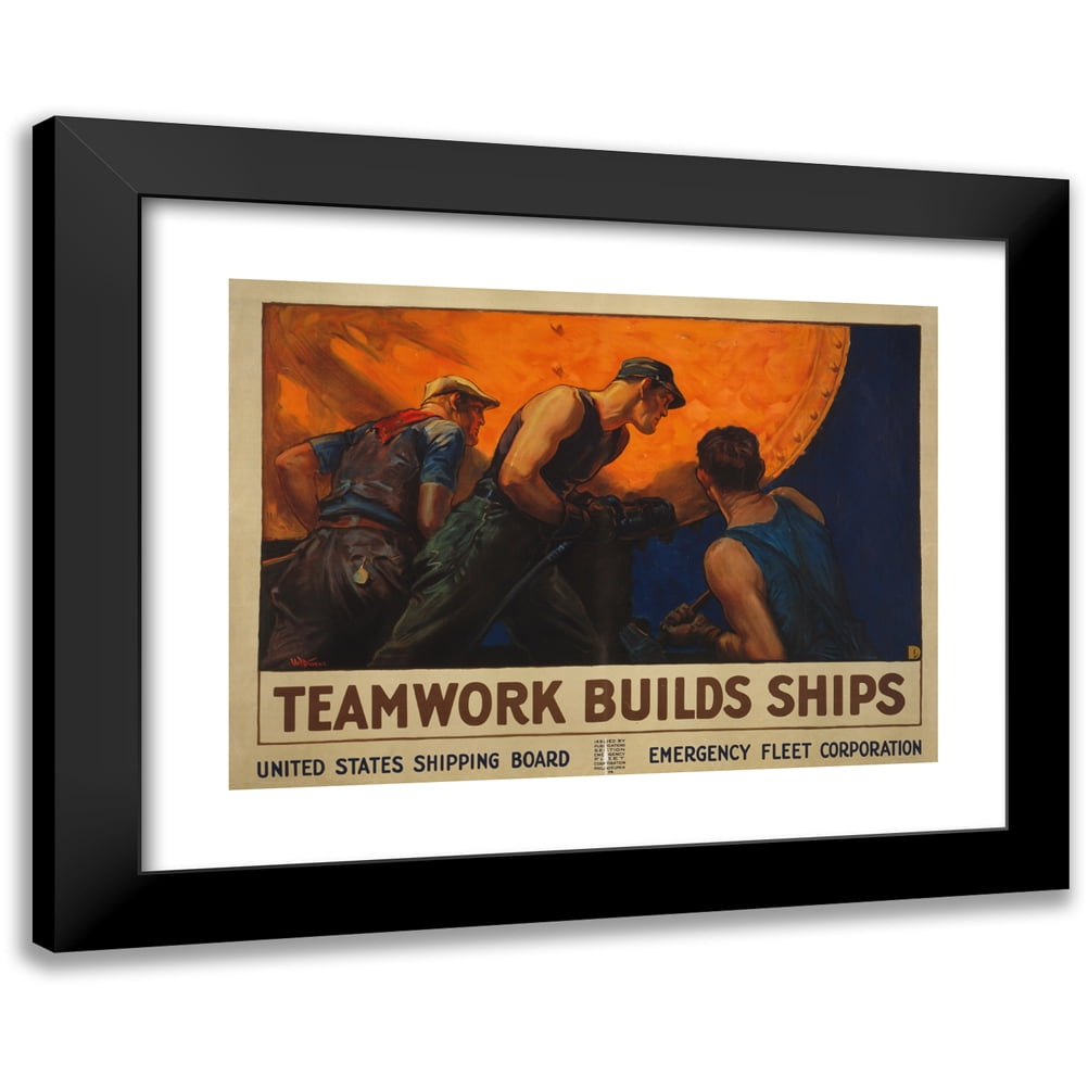 William Dodge Stevens 18x14 Black Modern Framed Museum Art Print Titled ...