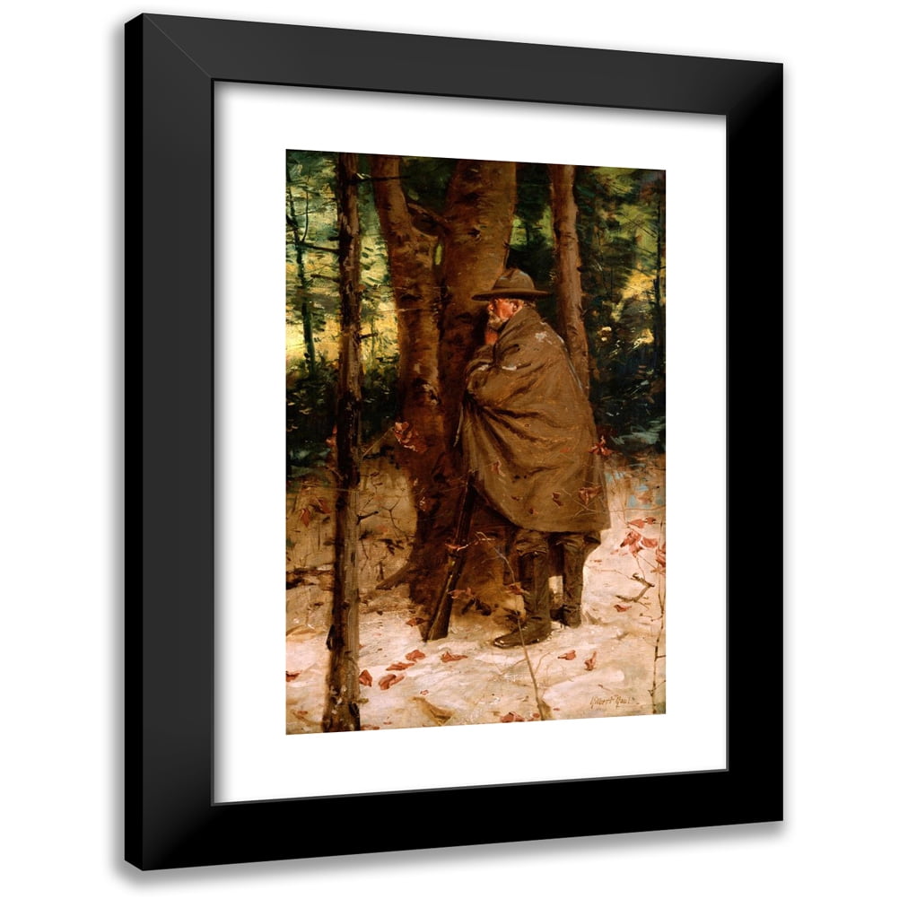 William Gilbert Gaul 11x14 Black Modern Framed Museum Art Print Titled ...
