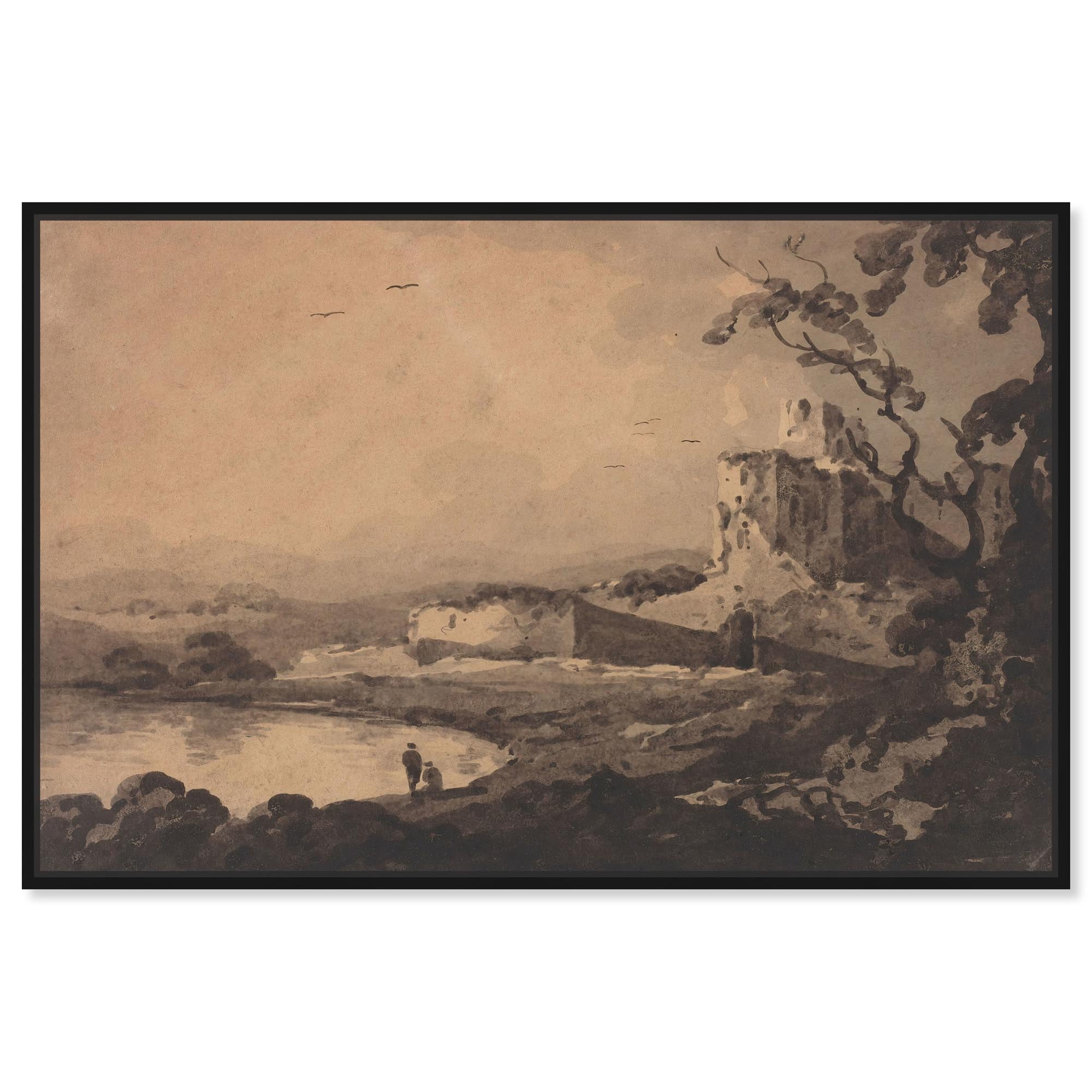 William Gilpin, Landscape Canvas Vintage Art Prints by Art Remedy ...