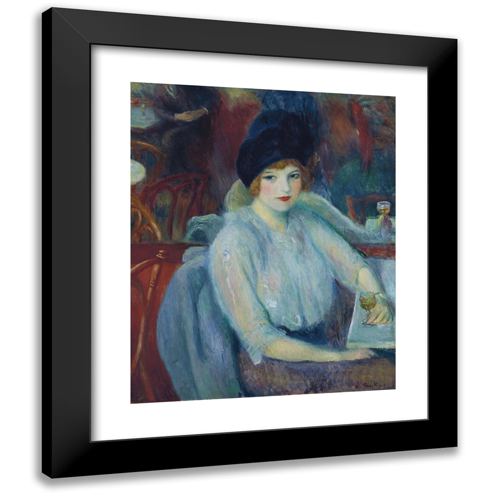 William Glackens 12x14 Black Modern Framed Museum Art Print Titled ...
