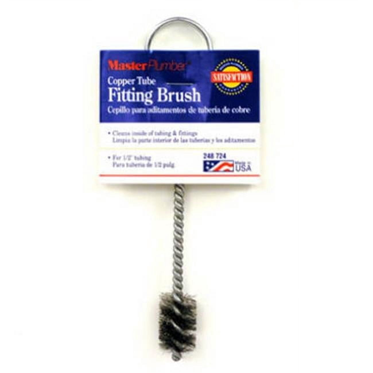 William H Harvey 0.5 in. Master Plumber Copper Tube Brush - Walmart.com