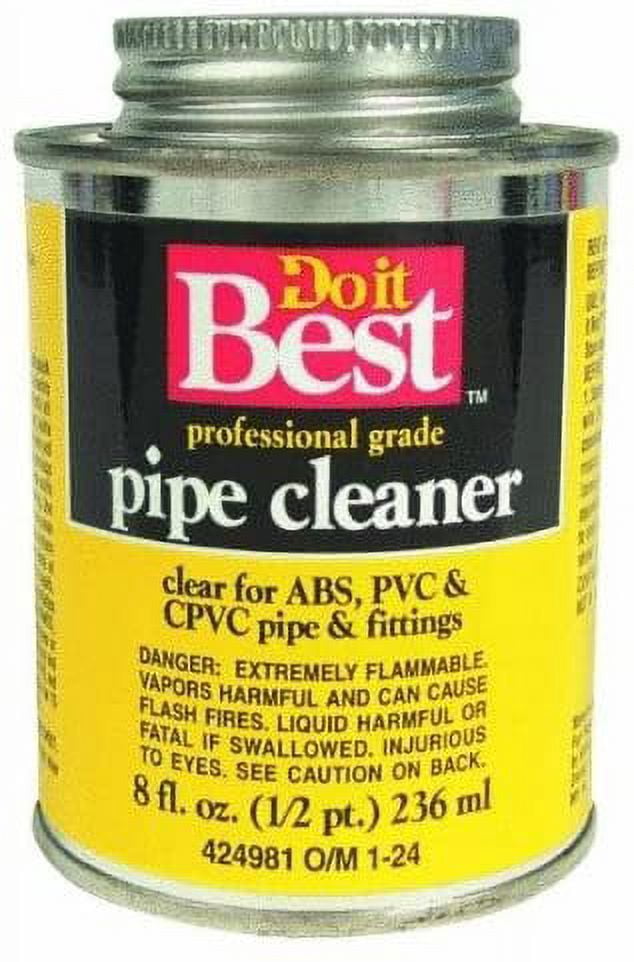 William H Harvey Pipe Cleaner Chemical - All Purpose Cleaner - 1/2 Pint ...