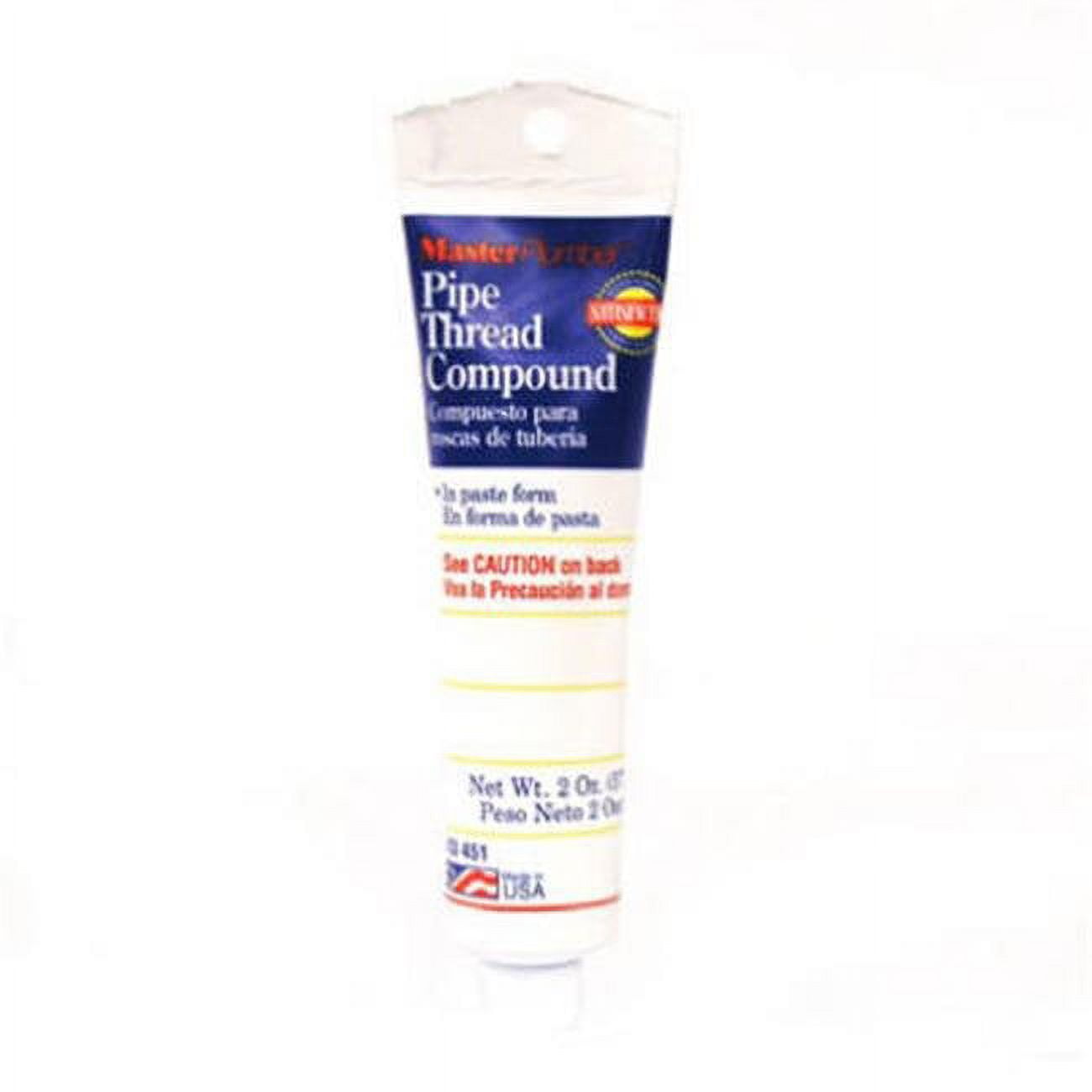 William H Harvey 403451 2 oz Master Plumber Pipe Thread Compound, Gray ...