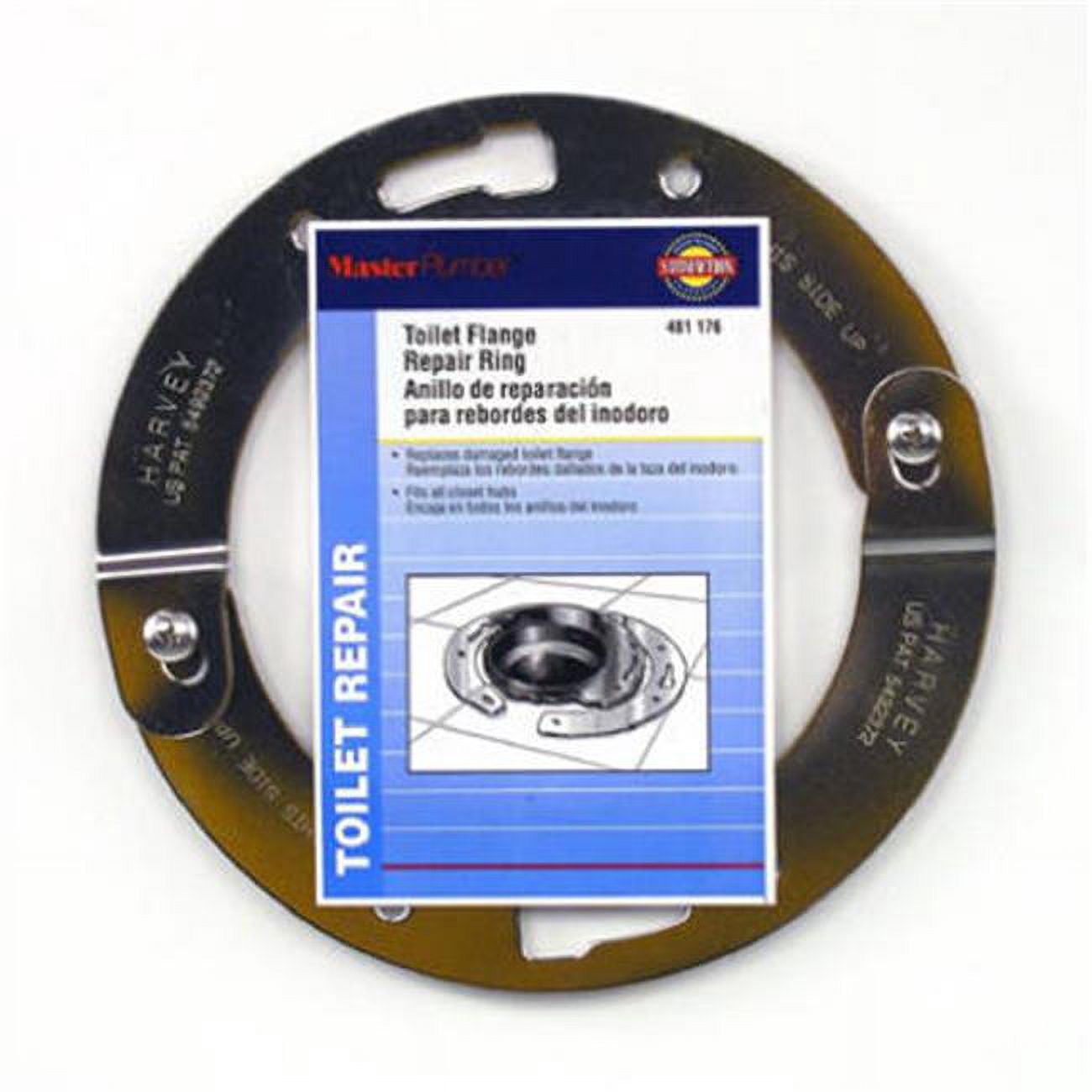 William H Harvey Master Plumber Toilet Flange Repair Ring - Walmart.com