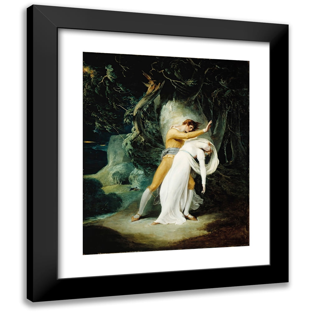 William Hamilton 15x18 Black Modern Framed Museum Art Print Titled ...