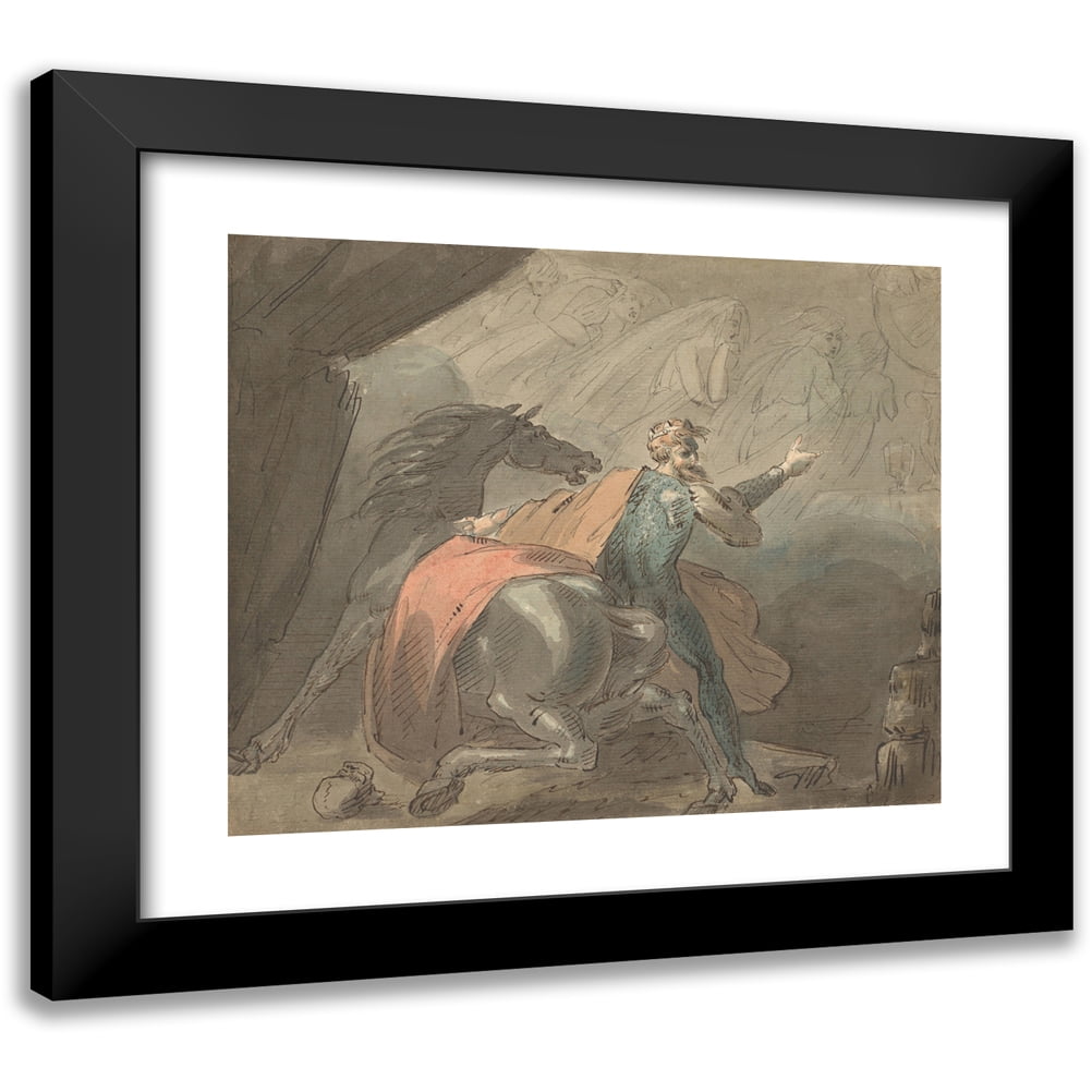 William Hamilton 23x20 Black Modern Framed Museum Art Print Titled - A ...
