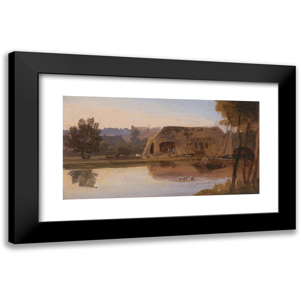 William Havell 18x11 Black Modern Framed Museum Art Print Titled - On ...