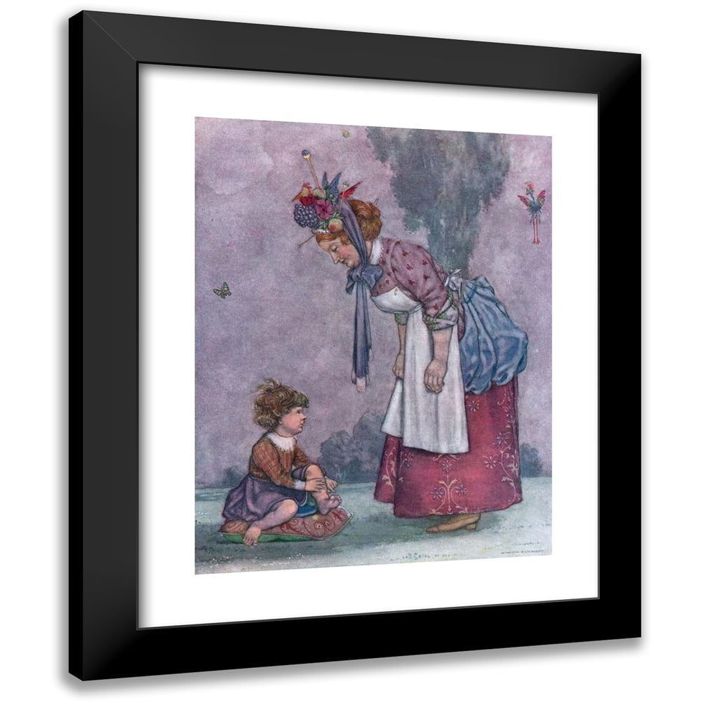 William Heath Robinson 12x14 Black Modern Framed Museum Art Print ...