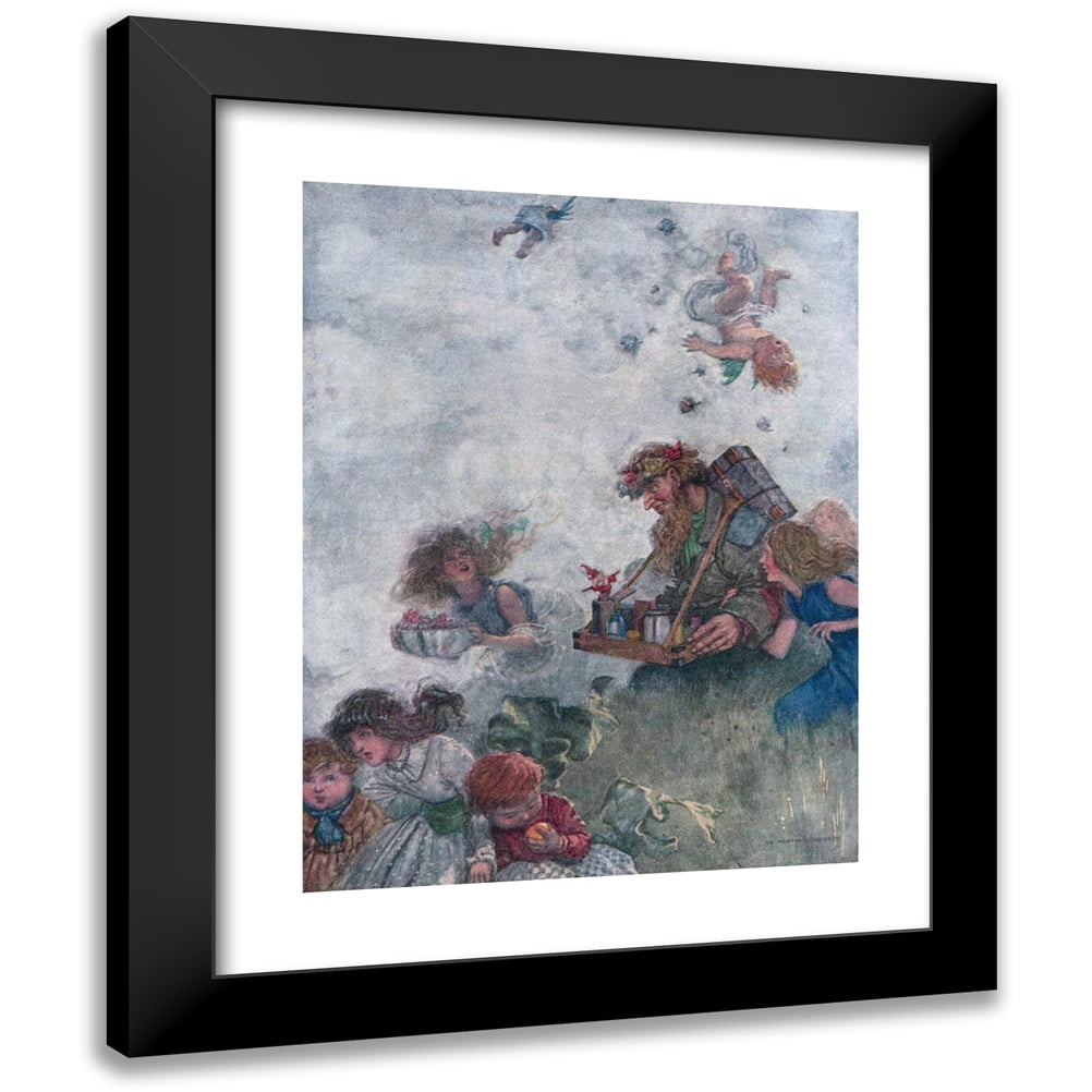 William Heath Robinson 15x18 Black Modern Framed Museum Art Print ...