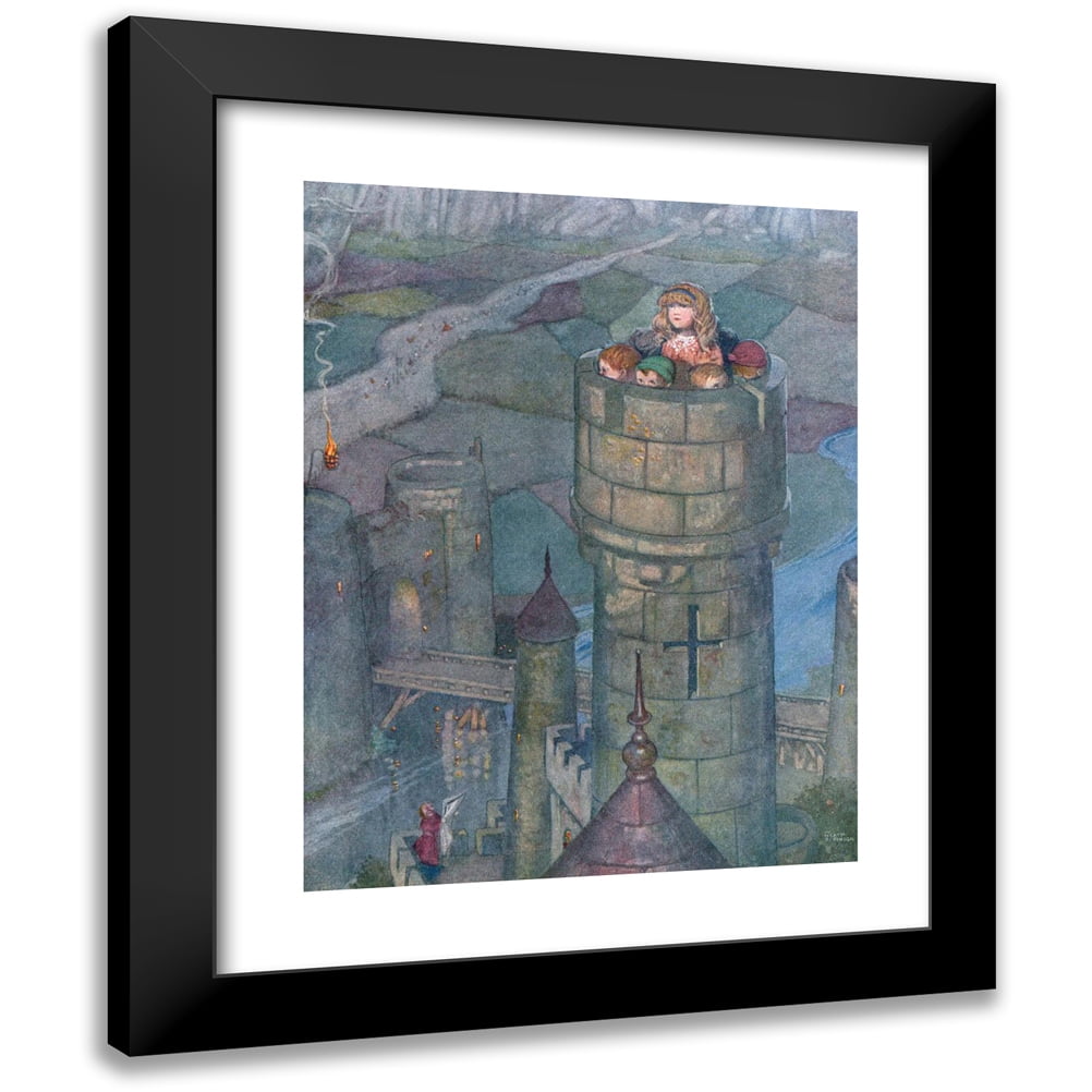 William Heath Robinson 15x18 Black Modern Framed Museum Art Print ...