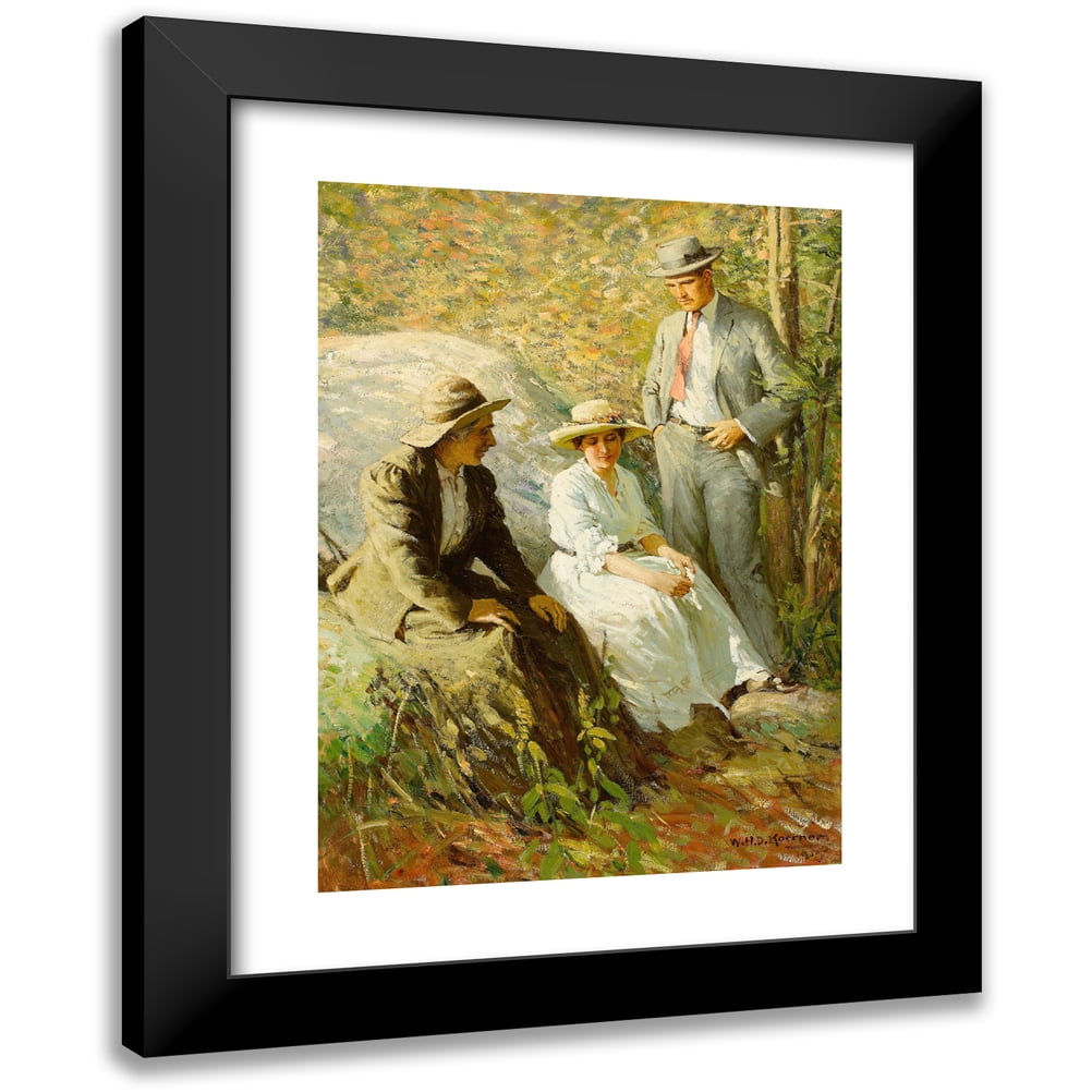 William Henry Dethlef Koerner 11x14 Black Modern Framed Museum Art ...