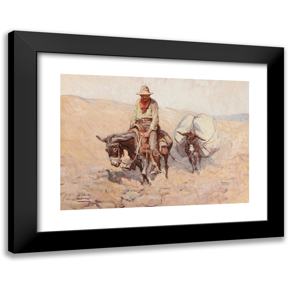 William Henry Dethlef Koerner 24x18 Black Modern Framed Museum Art ...