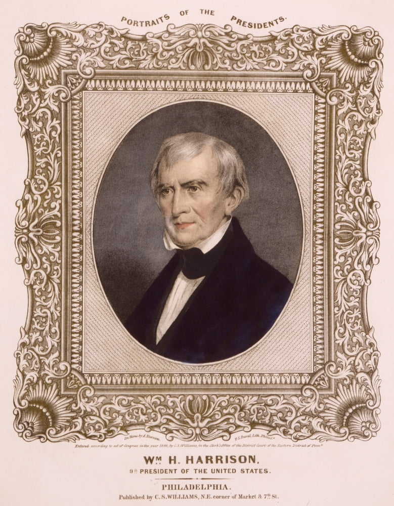 William Henry Harrison 1773-1841 Was The First President To Die In ...