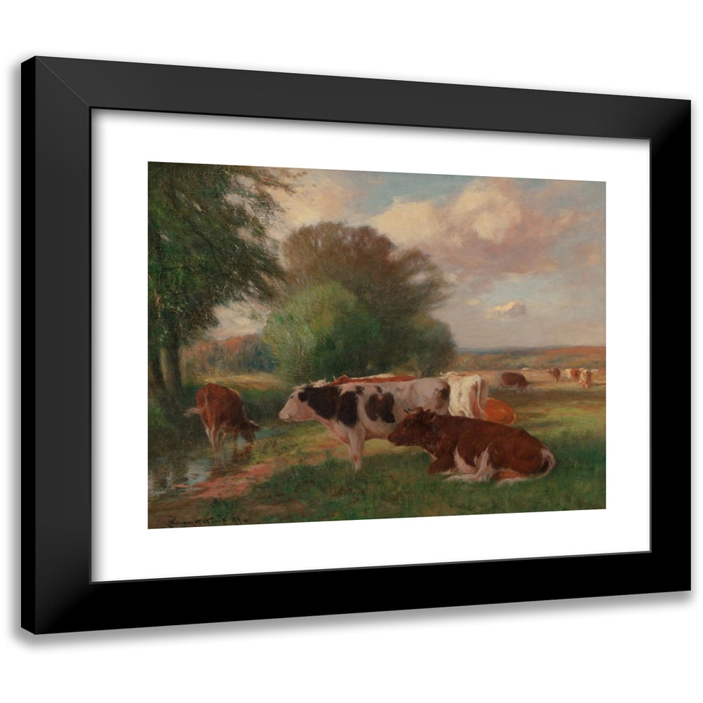 William Henry Howe 14x12 Black Modern Framed Museum Art Print Titled ...