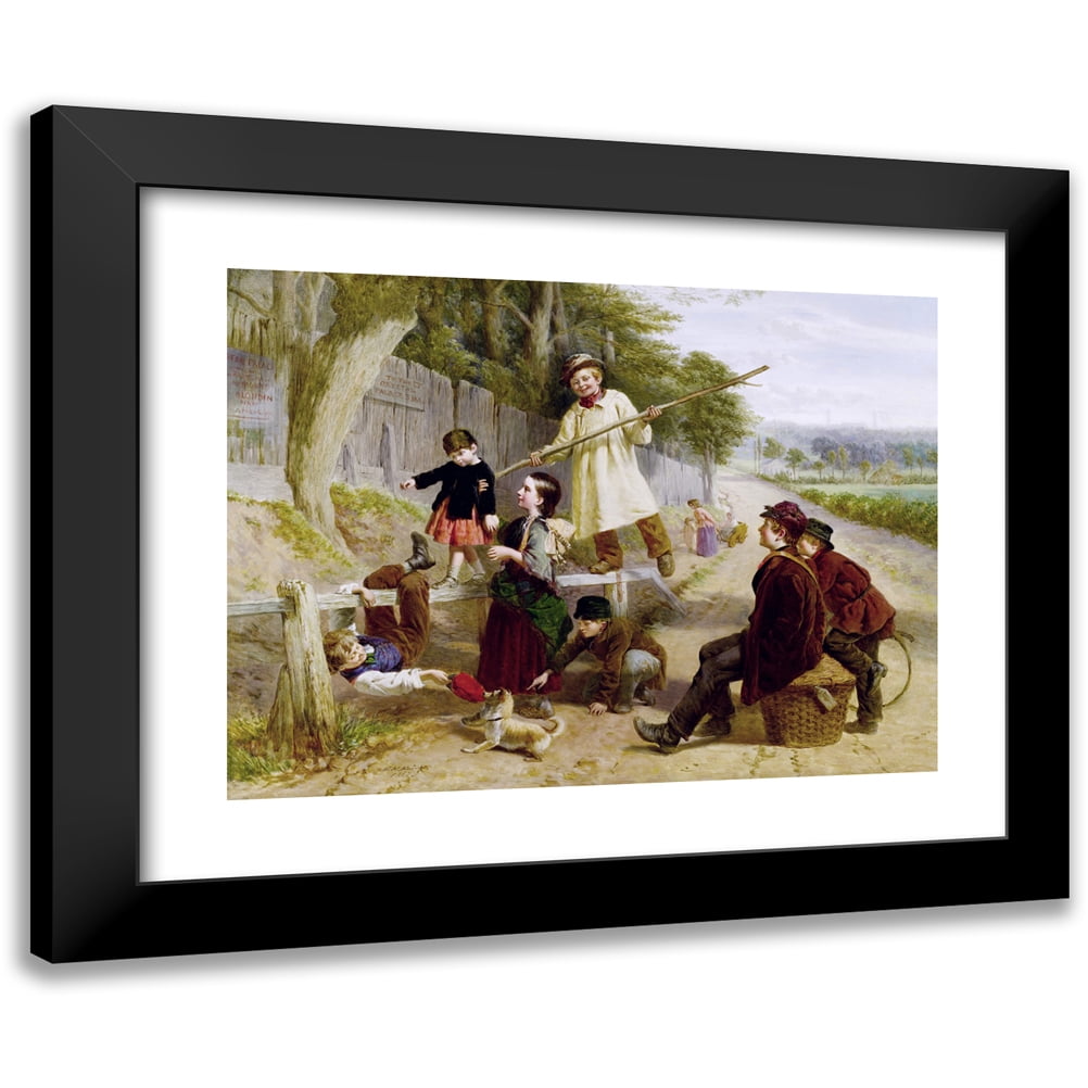 William Henry Knight 24x19 Black Modern Framed Museum Art Print Titled ...
