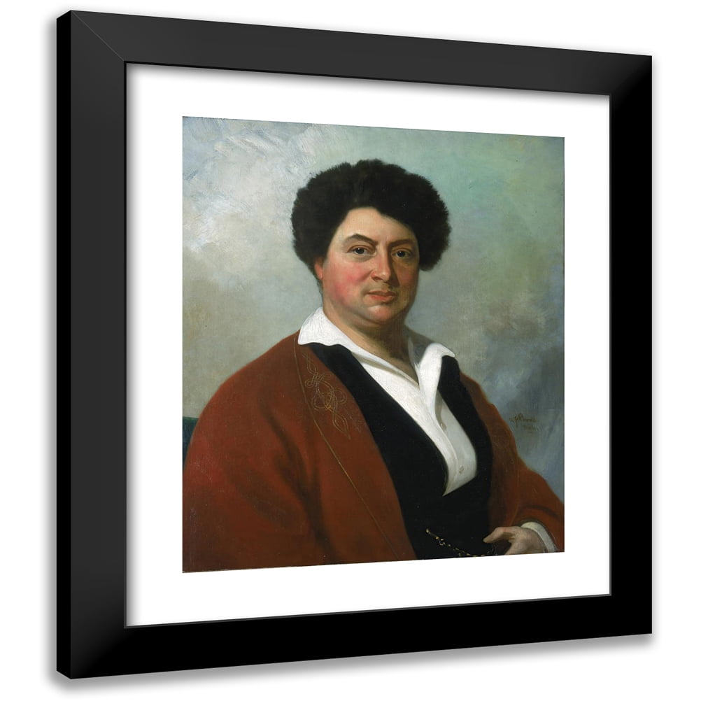 William Henry Powell 12x14 Black Modern Framed Museum Art Print Titled ...