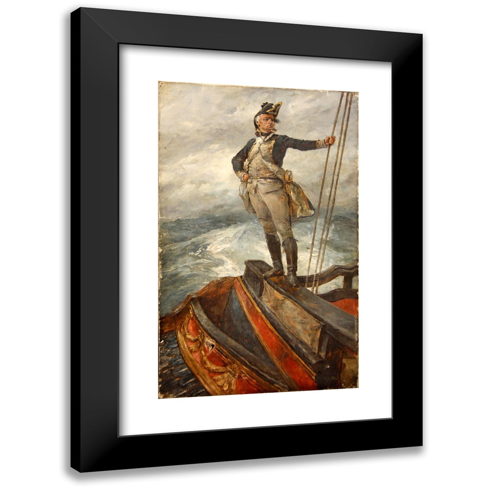 William Heysmann Overend 13x18 Black Modern Framed Museum Art Print ...