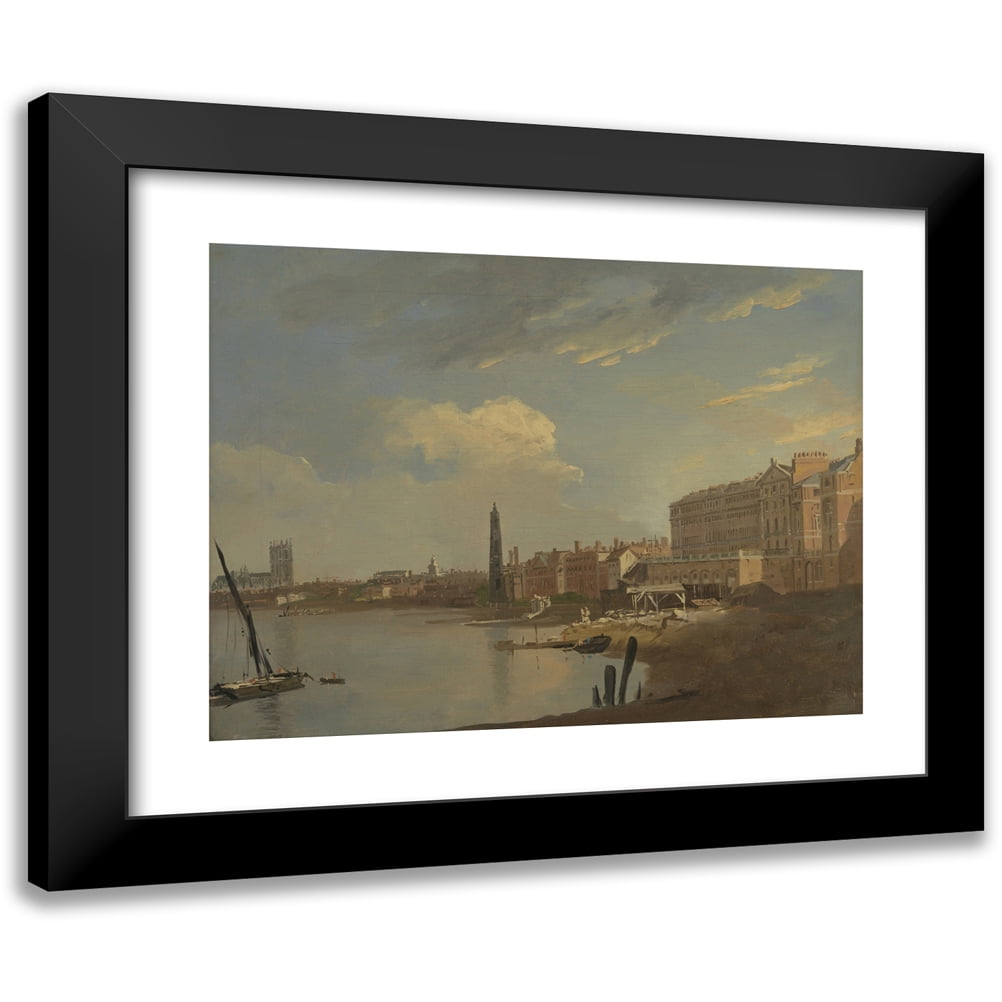 William Hodges 24x19 Black Modern Framed Museum Art Print Titled - The ...
