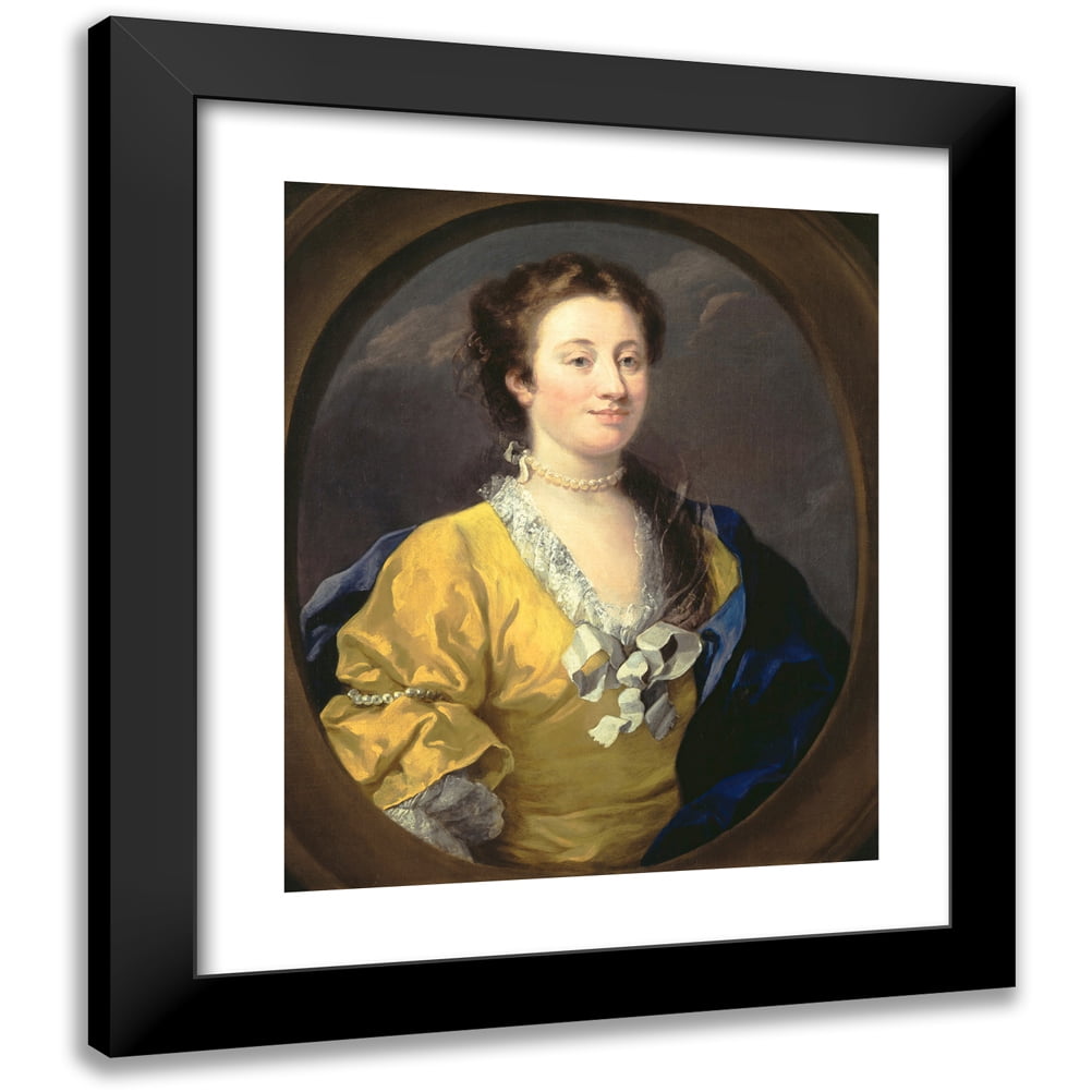 William Hogarth 12x14 Black Modern Framed Museum Art Print Titled ...